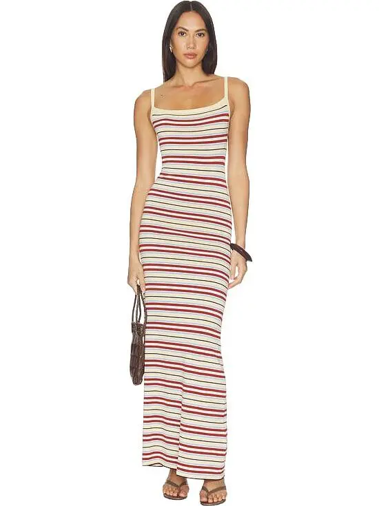 Faithfull The Brand Doris Midi Dress In . Also - Red