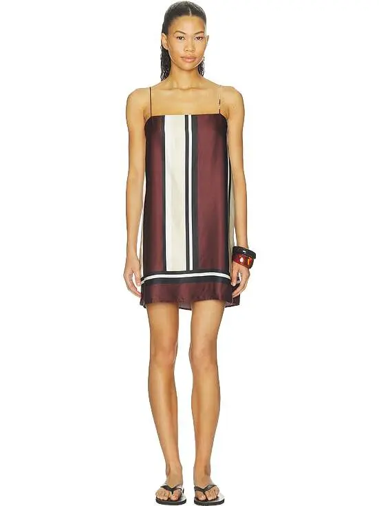 Faithfull The Brand Phylis Mini Dress In . Also - Multi