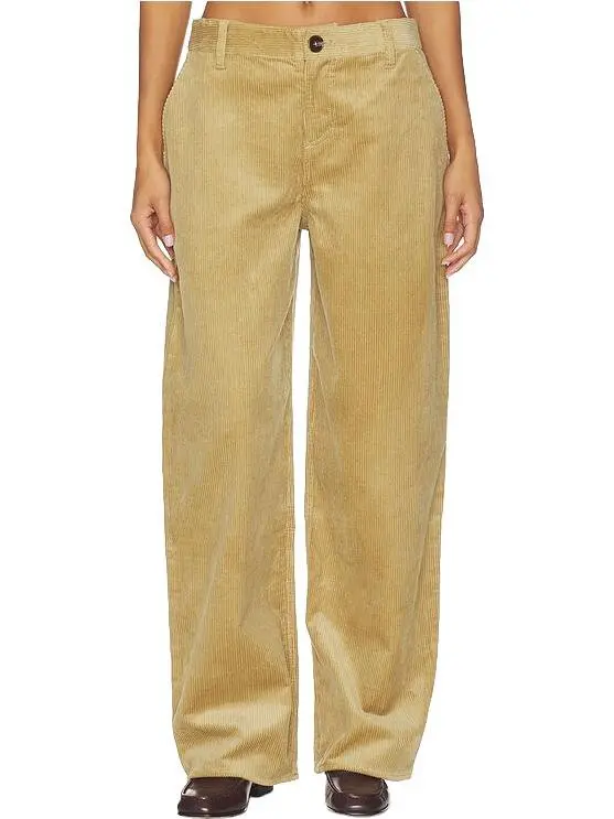 LOVERS AND FRIENDS Micah Corduroy Pant In . Also - Tan