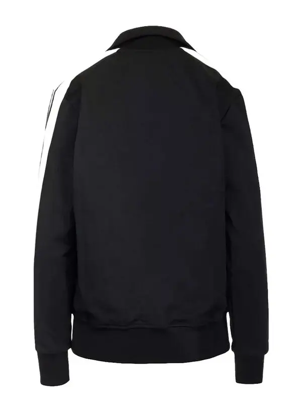Palm Angels Zip-up Sweatshirt - Black
