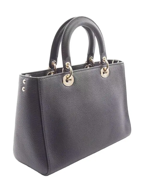 Dior 2010s Medium Lady D-sire Tote Bag - Black
