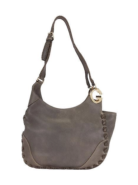 Gucci Charlotte Hobo Bag - Grey