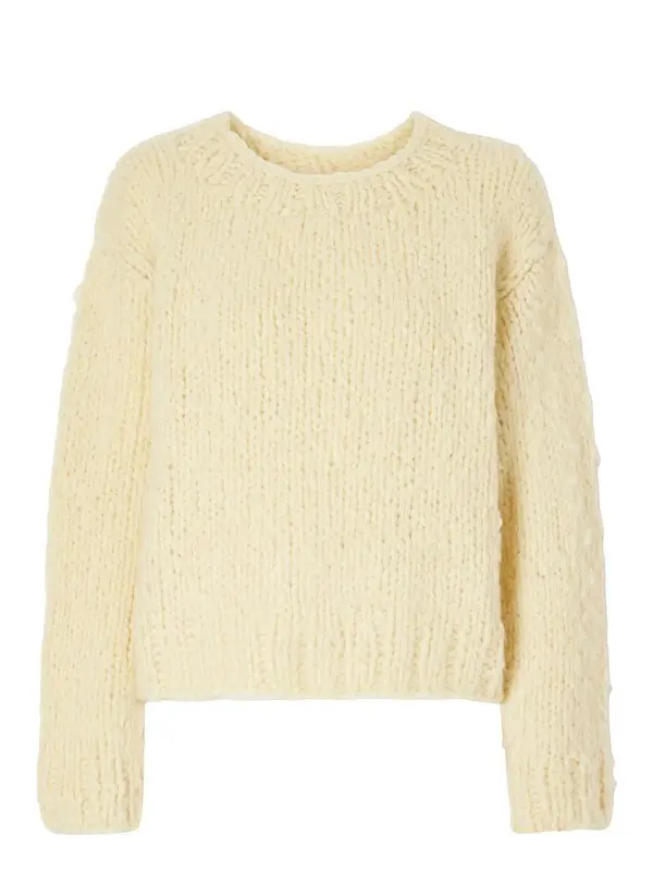 Suzie Kondi Jooshi Cashmere Sweater - Yellow