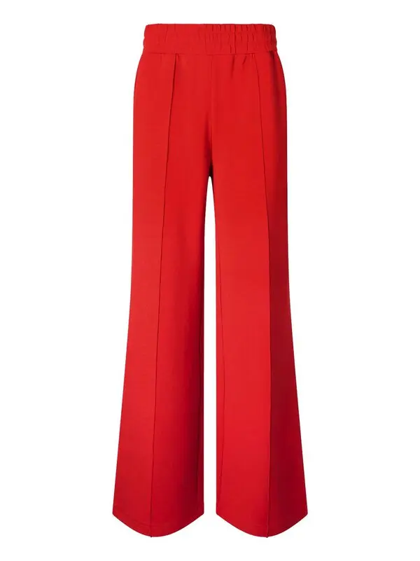 Varley Doublesoft™jersey Wide-leg Pants - Red