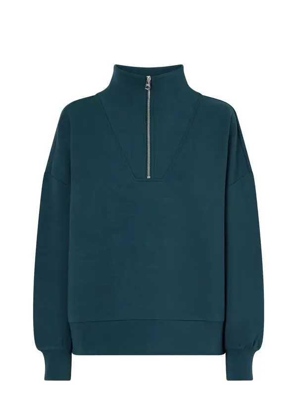 Varley Hawley Jersey Sweatshirt - Blue