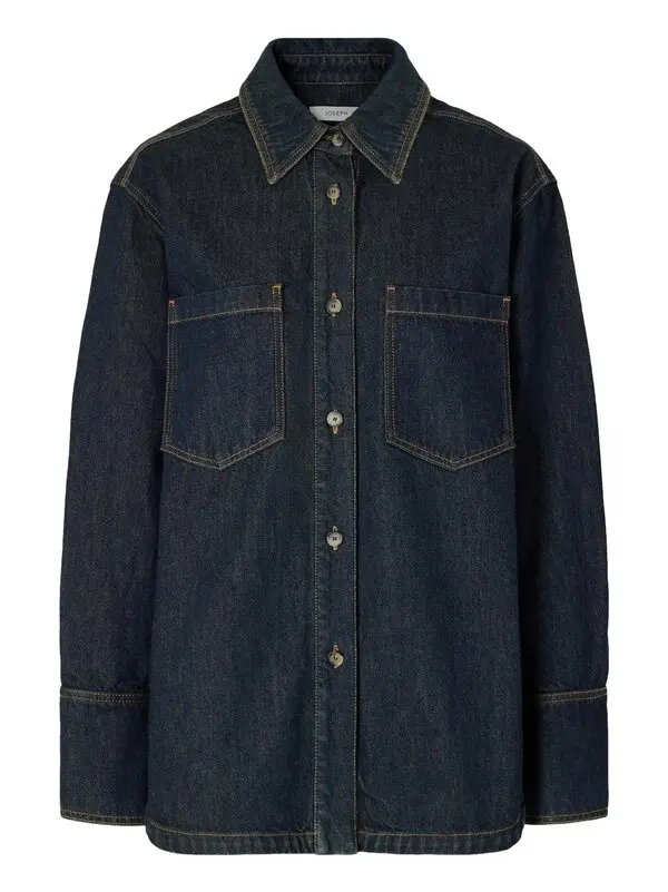 JOSEPH Idar Denim Shirt - Blue