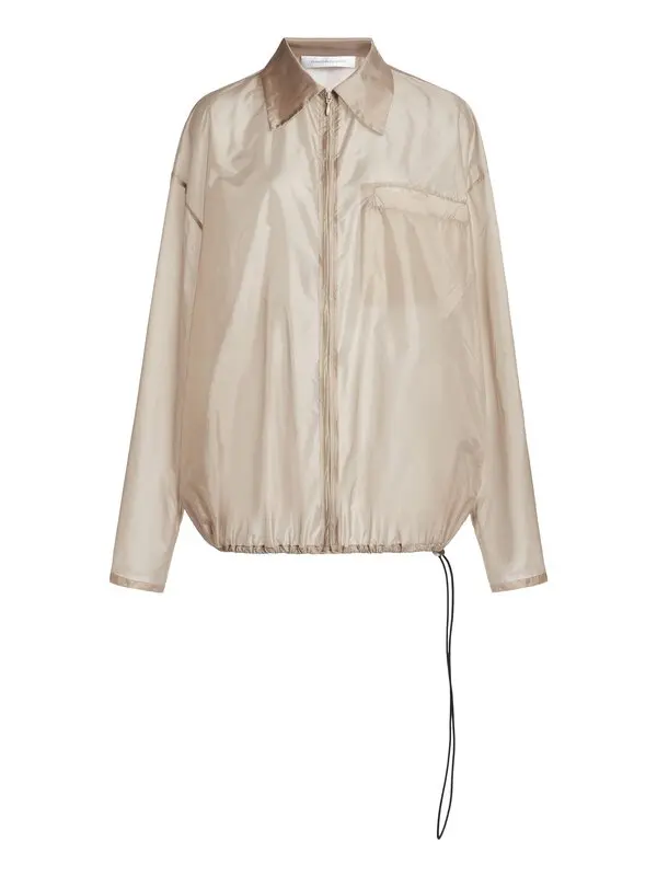 Christopher Esber Lucent Spray Shell Jacket - Neutral