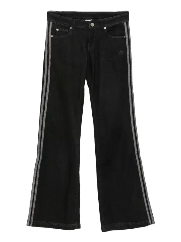 Adidas Side-stripe Jeans - Black