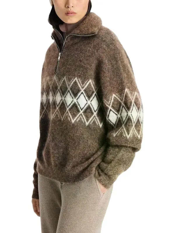 Fusalp Mireva Sweater - Brown