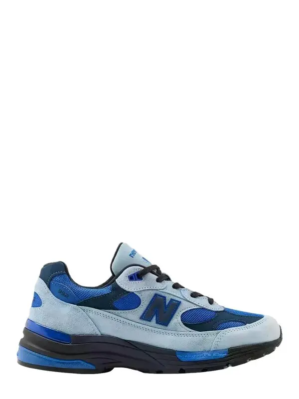 NEW BALANCE Made In Usa 992 Panelled Sneakers - Blue