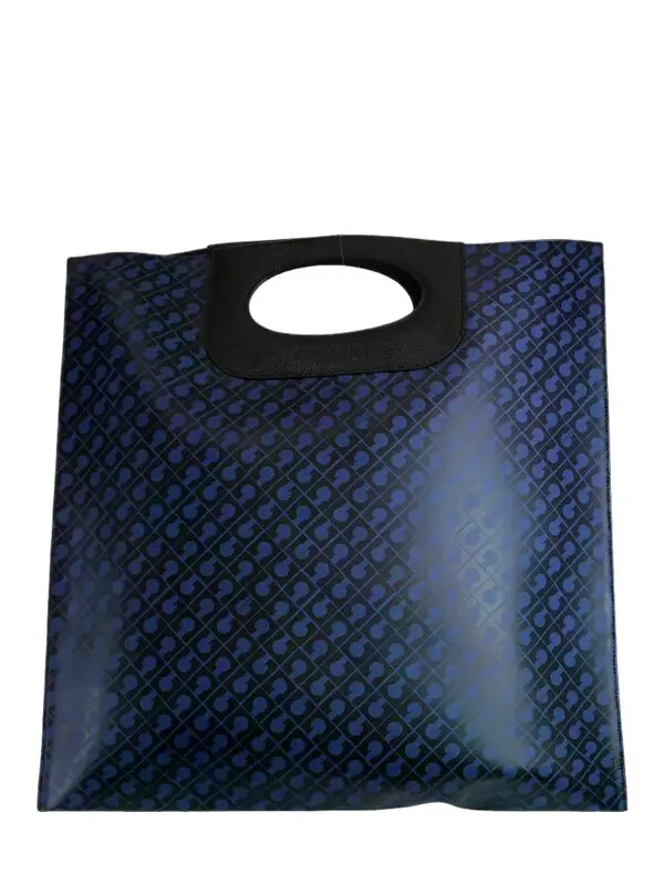 GHERARDINI Logo-print Tote Bag - Blue