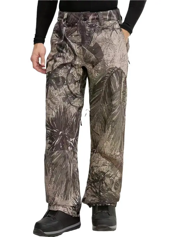 Rip Curl Search Foliage-print Ski Pants - Grey