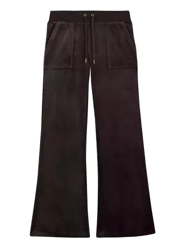 Juicy Couture Velour-finish Track Pants - Brown