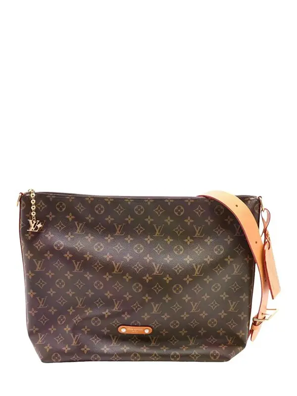 LOUIS VUITTON 2021-2026 Monogram Archive Vagabond Hobo Crossbody Bag - Brown