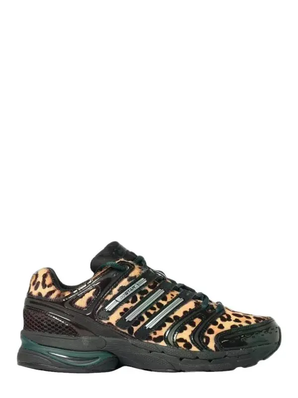 Adidas Adistar Control Animal-print Sneakers - Black