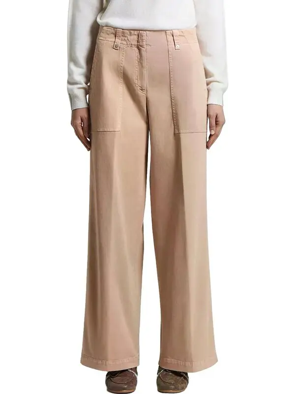 Peserico Patch-pocket Trousers - Neutrals