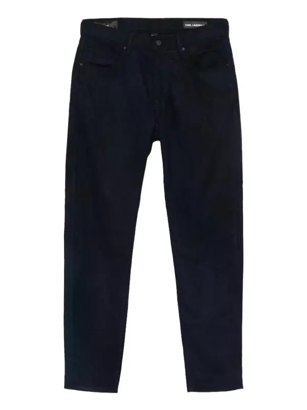 Karl Lagerfeld Kl-jim Five-pocket Trousers - Blue