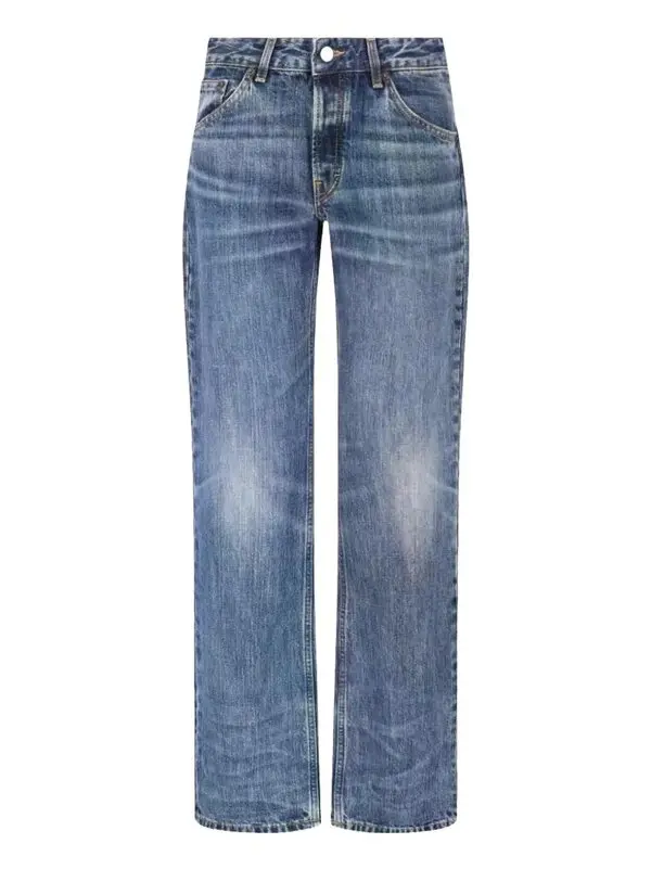 JEANERICA Kyoto Droit Faded Straight-leg Jeans - Blue