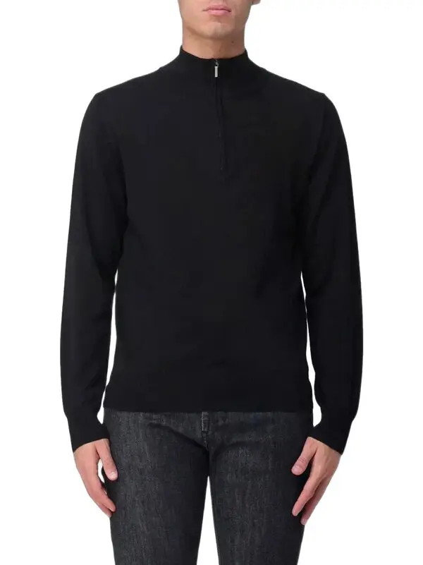 XC Half-zip Merino Sweater - Black