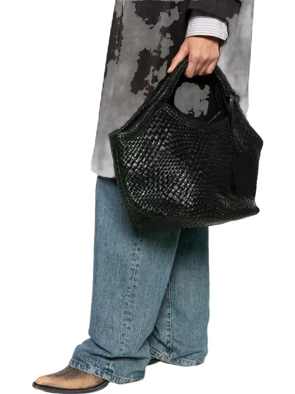 IBELIV Pure Woven Tote Bag - Black