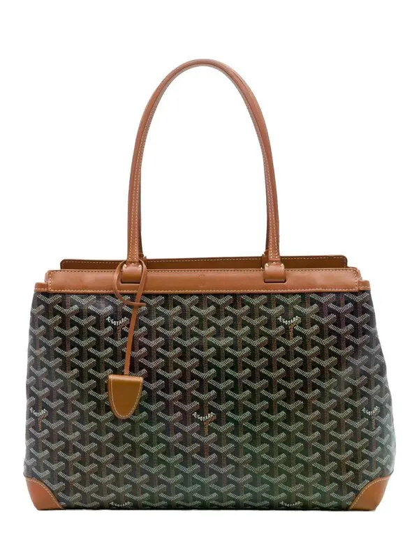 Goyard 2019 Goyardine Bellechasse Pm Tote Bag - Black