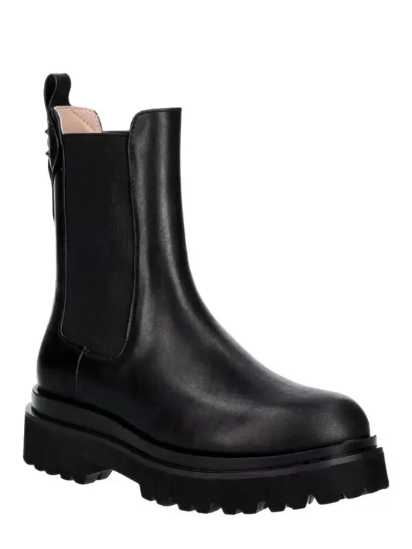 COCCINELLE Mavery Chunky-sole Chelsea Boots - Black