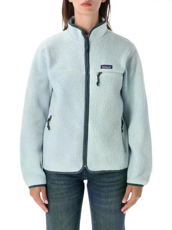 Patagonia Fleece Zip-up Jacket - Blue