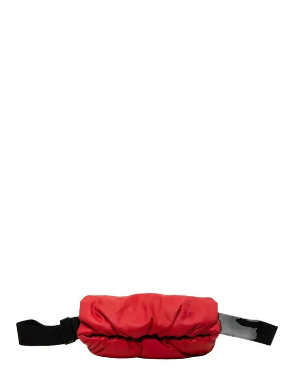 Bottega Veneta 2012-2026 Calfskin The Body Pouch Belt Bag - Red
