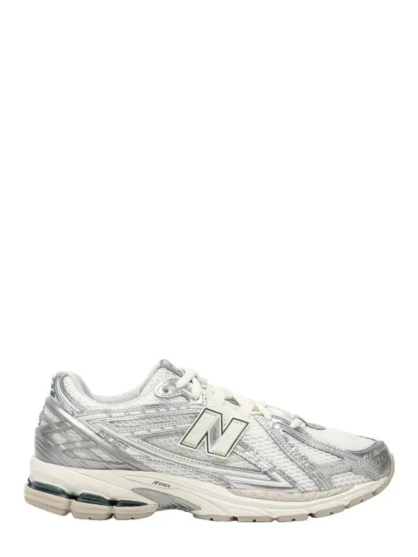 NEW BALANCE 1906r Synthetic Leather And Mesh Sneakers With N-ergy Sole - Silver