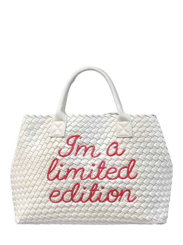 LILLY LOVES I'm A Limited Edition Handbag - White
