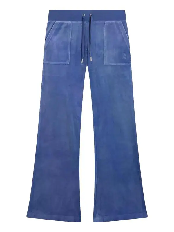 Juicy Couture Drawstring-fastening Track Pants - Blue