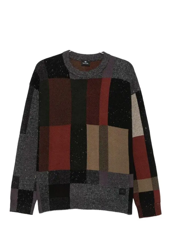 Paul Smith Wool Blend Crewneck Sweater - Multi