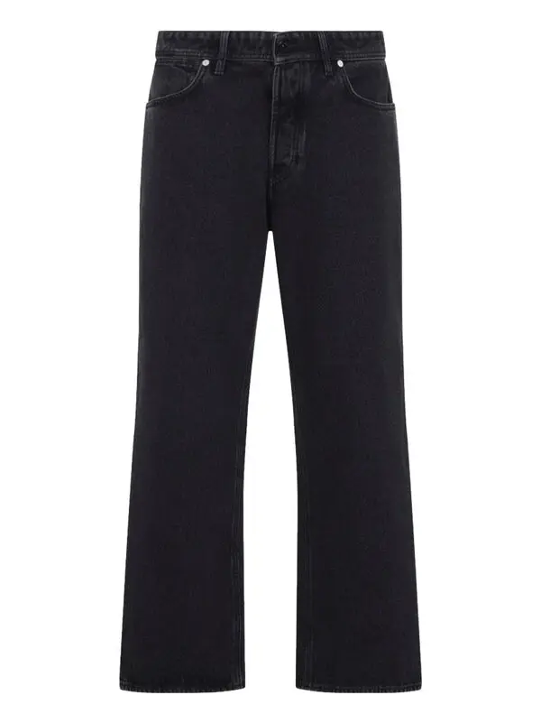 Stone Island Denim Cotton Jeans - Black