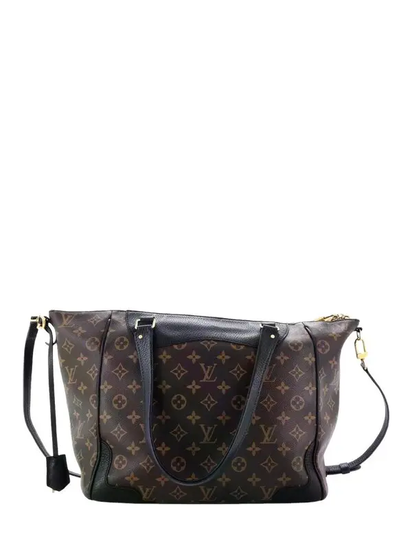 LOUIS VUITTON Estrela Nm Handbag Monogram Canvas With Leather Tote Bag - Brown