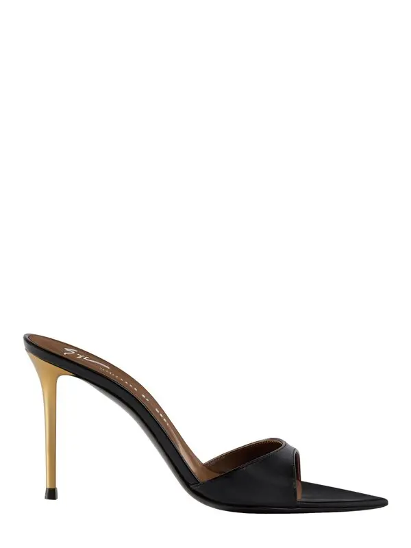 GIUSEPPE ZANOTTI Intriigo Mule 90 - Black