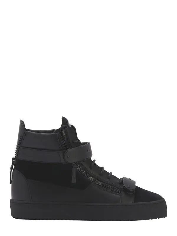 GIUSEPPE ZANOTTI Coby Matt Sneakers - Black