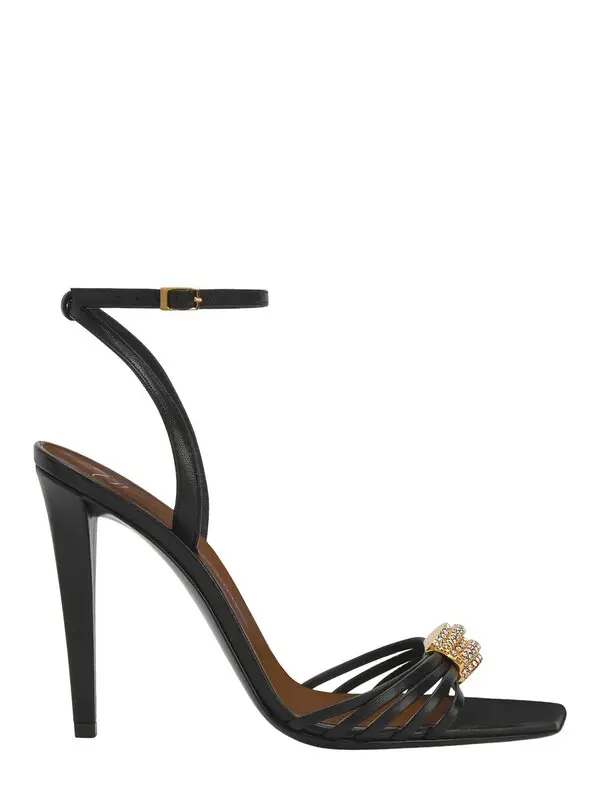 GIUSEPPE ZANOTTI Sunset Glow Sandal 105 - Black