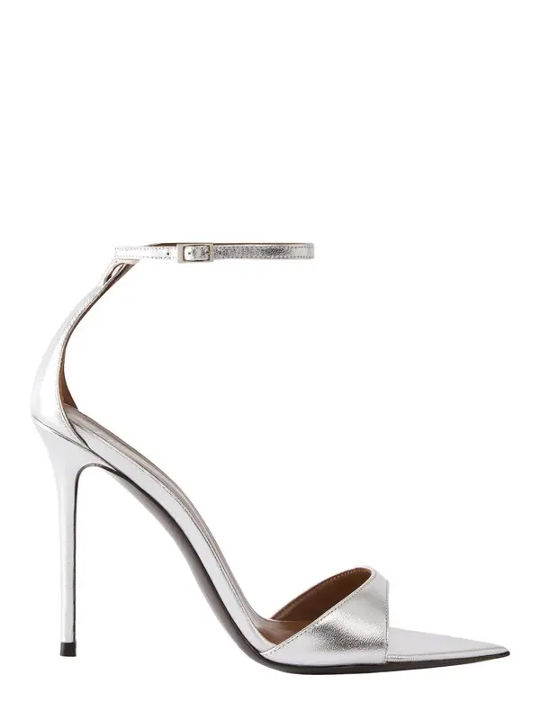 GIUSEPPE ZANOTTI Intriigo Strap Sandal 105 - Silver