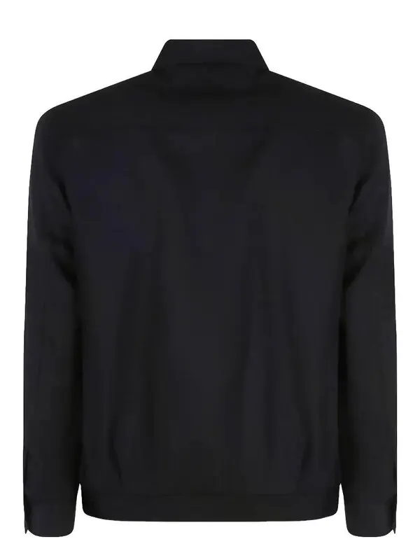 BRIGLIA 1949 Zip-up Collared Jacket - Blue