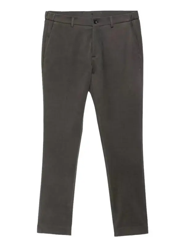 BERWICH Morello Elax Straight-leg Trousers - Grey