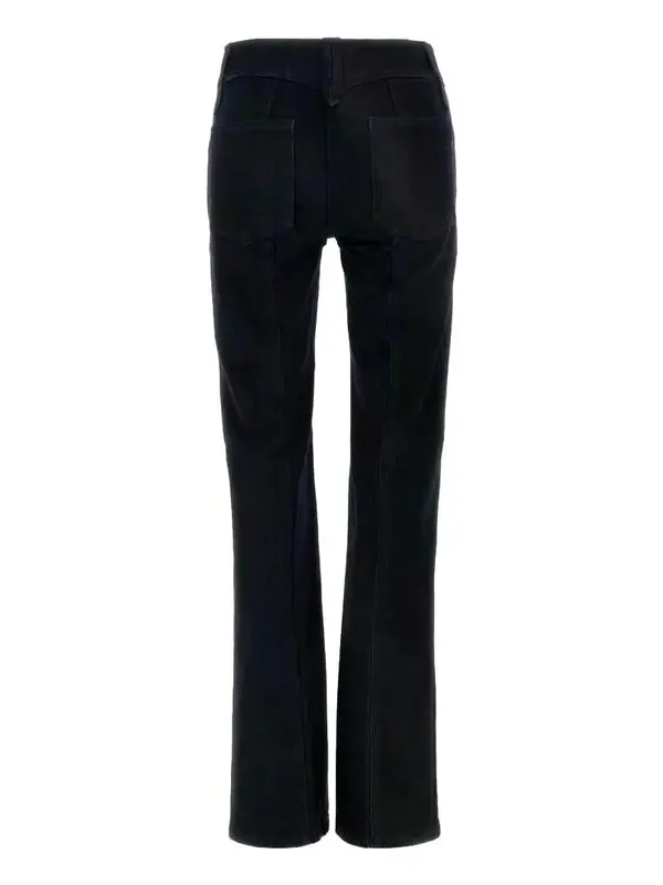 Tory Burch Western Denim Jeans - Blue
