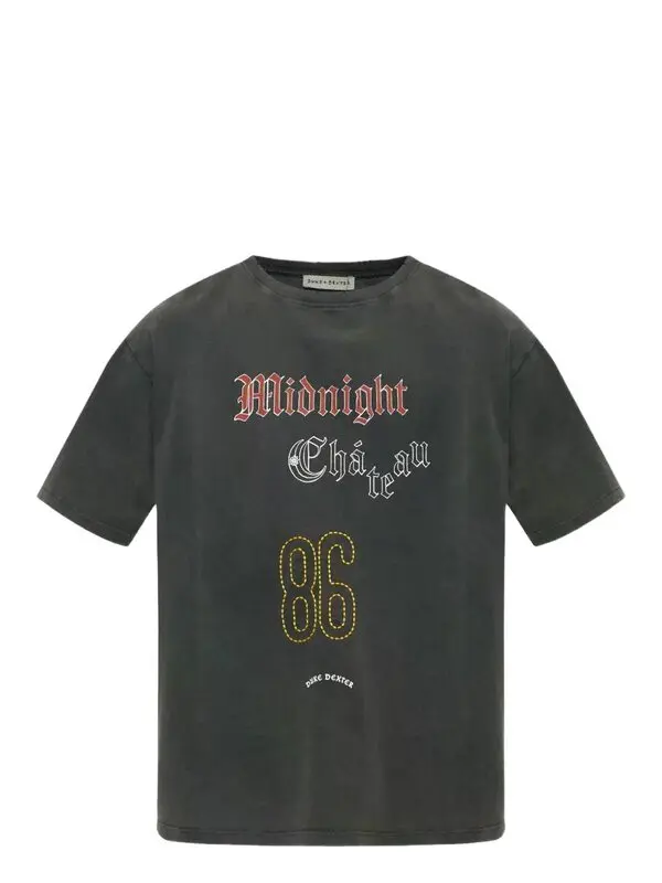 DUKE + DEXTER Printed T-shirt - Grey