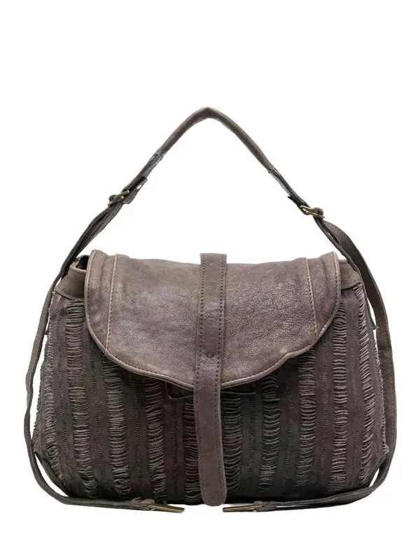 MIALUIS Do Fringe Shoulder Bag - Brown
