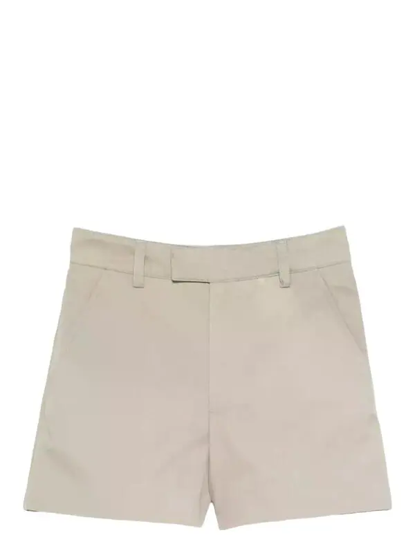 A.p.c. Lili Cotton Shorts - Neutrals