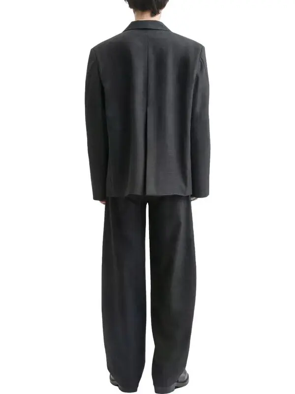 Séfr Amare Flap-pocket Blazer - Grey