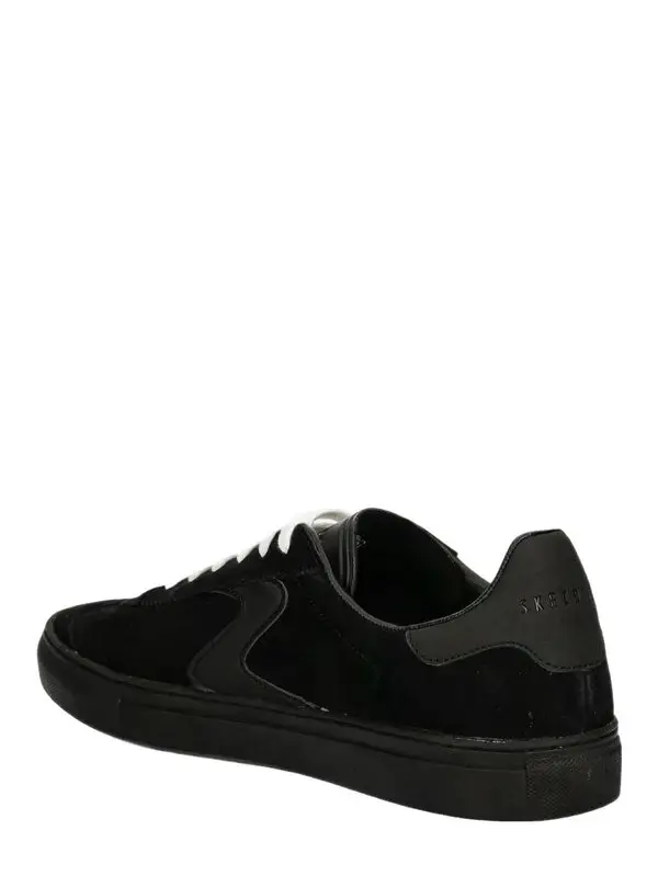 Sketchers Arch Fit Legend Logo-debossed Sneakers - Black