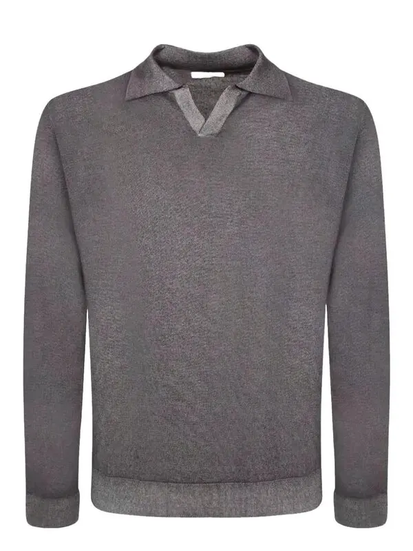 DANIELE FIESOLI Spread-collar Sweater - Grey