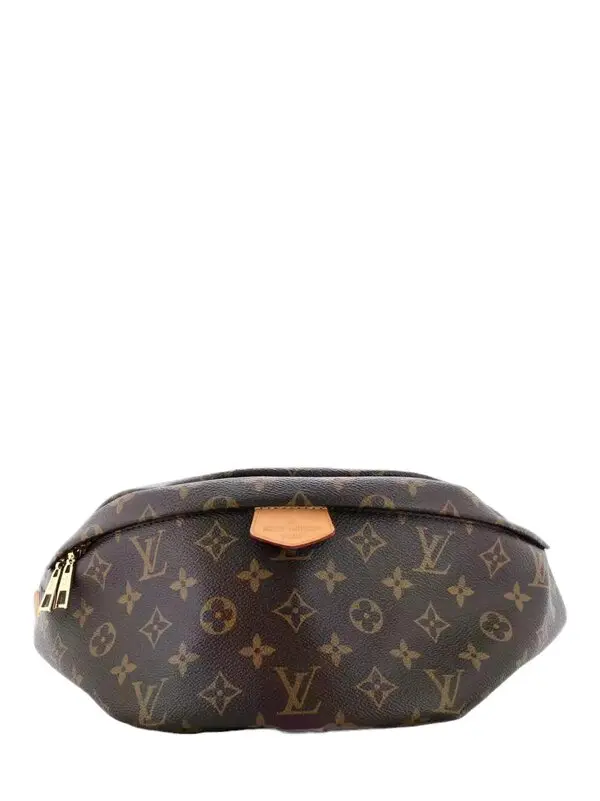 LOUIS VUITTON Bum Bag Monogram Canvas Belt Bag - Brown