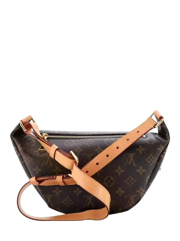 LOUIS VUITTON Bum Bag Monogram Canvas Belt Bag - Brown