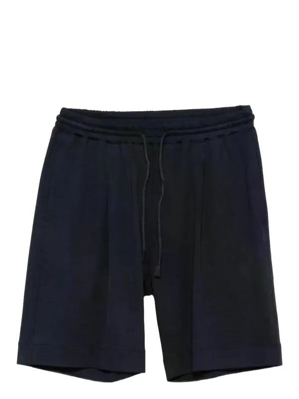 GRAN SASSO Drawstring-waistband Shorts - Blue